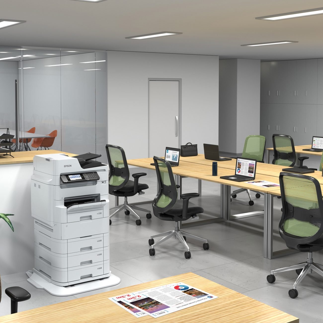 EPSON WorkForce® Pro WF-C879R Multifunction Color Printer - Franz ...